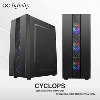 Jual Casing Infinity CYCLOPS ATX, mATX Gaming Case - Case aja | Shopee ...