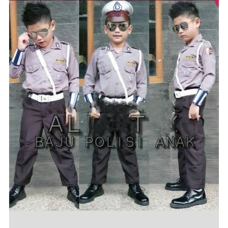 Jual Baju Polisi anak dengan atribut lengkap | Shopee Indonesia