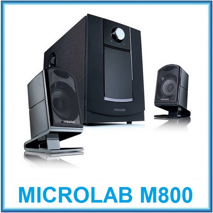 Jual Microlab M800 40 Watt RMS Multimedia Speaker Komputer PC | Shopee ...