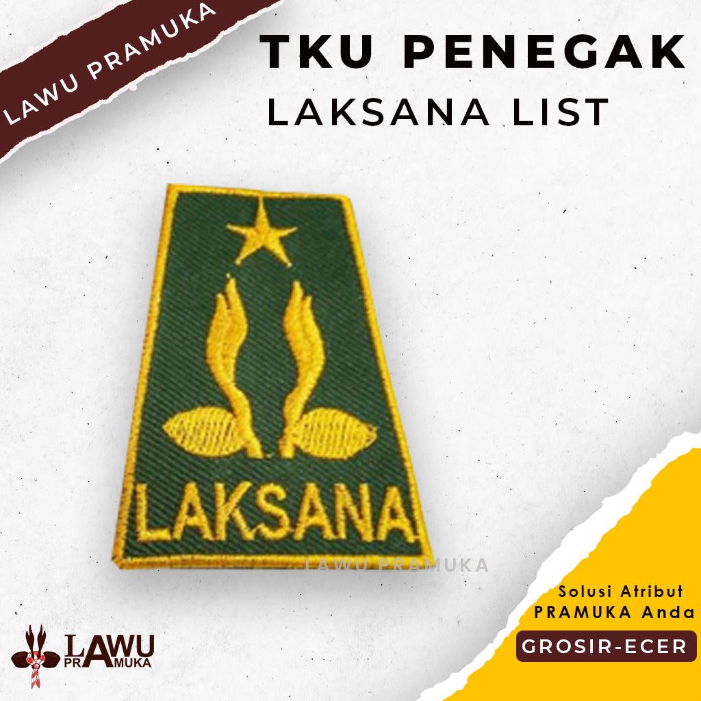 Jual TKU Penegak Bantara Laksana/ Tanda Kecakapan Umum Pramuka | Shopee ...