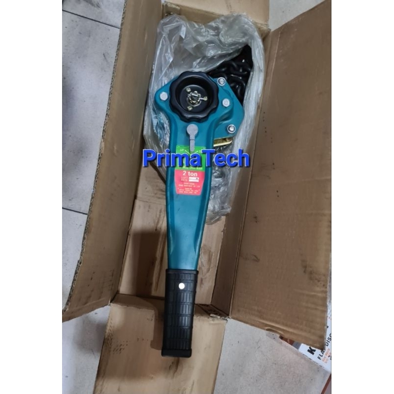 Jual Lever level block 2 ton 1.5 meter kotrek rantai katrol tangan ...