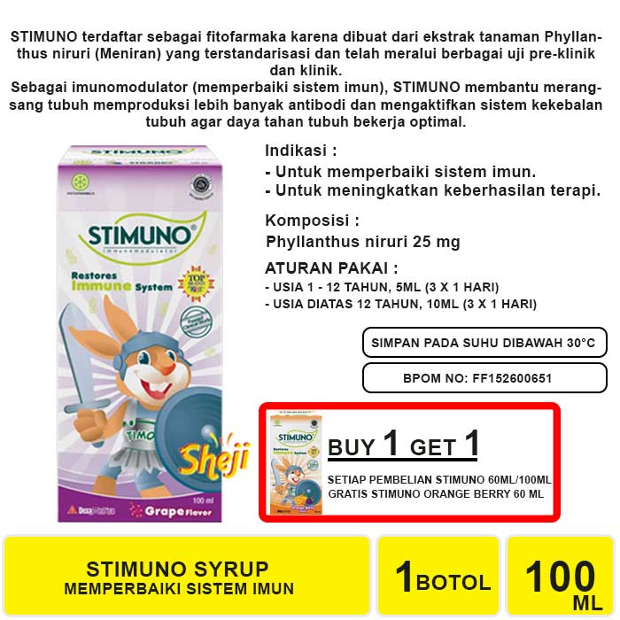 Jual STIMUNO SYRUP 100 ML | Shopee Indonesia