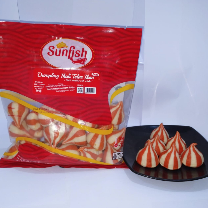 Jual Sunfish Dumpling Ikan Isi Telur Ikan (Tobico) 500gr | Shopee Indonesia