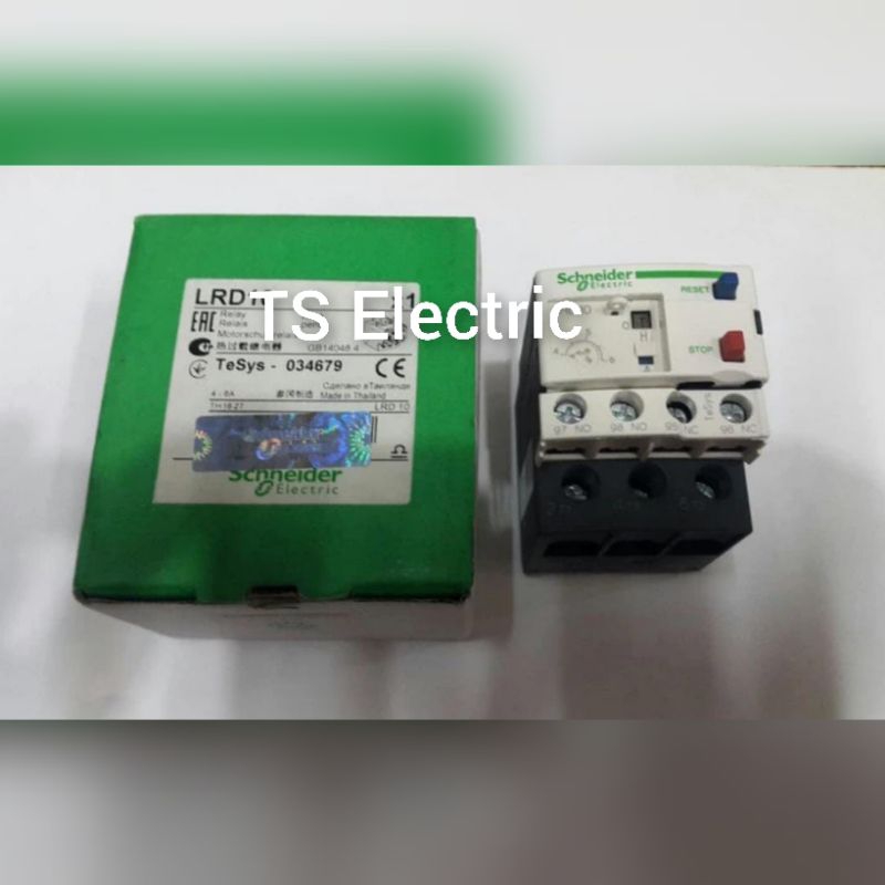 Jual Thermal Overload Relay LRD10 Schneider / Relay Schneider Tipe ...