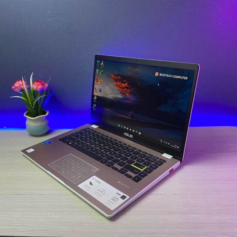 Jual Laptop Asus E410KA Intel Pentium N6000 Ram 4GB SSD 256GB Garansi ...