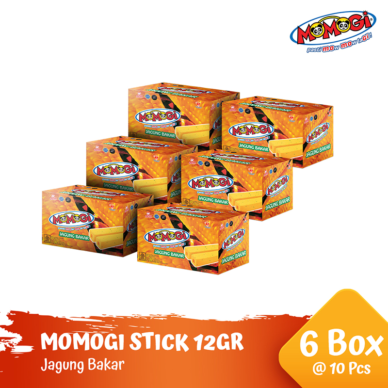 Jual Momogi Stick Jagung Bakar 12 gr [6 Box] | Shopee Indonesia