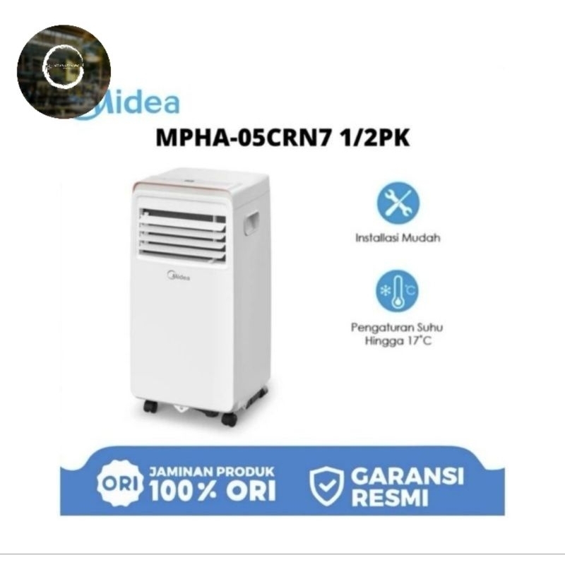 Jual Ac Midea Portable MPHA 05CRN7 - 1/2Pk Jabodetabek | Shopee Indonesia