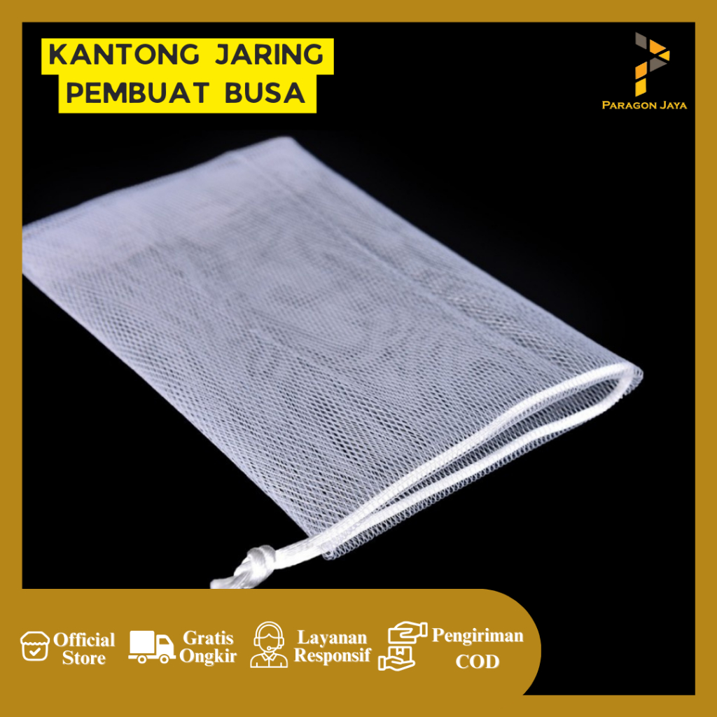 Jual Kantong Jaring Pembuat Busa Jaring Halus untuk Sabun Batang ...