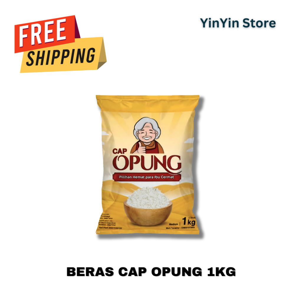Jual Beras Cap Opung 1kg | Shopee Indonesia