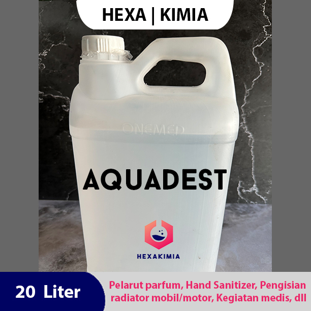 Jual Aquades / Aquadest / Air Suling / Distilled Water 20 LITER ...