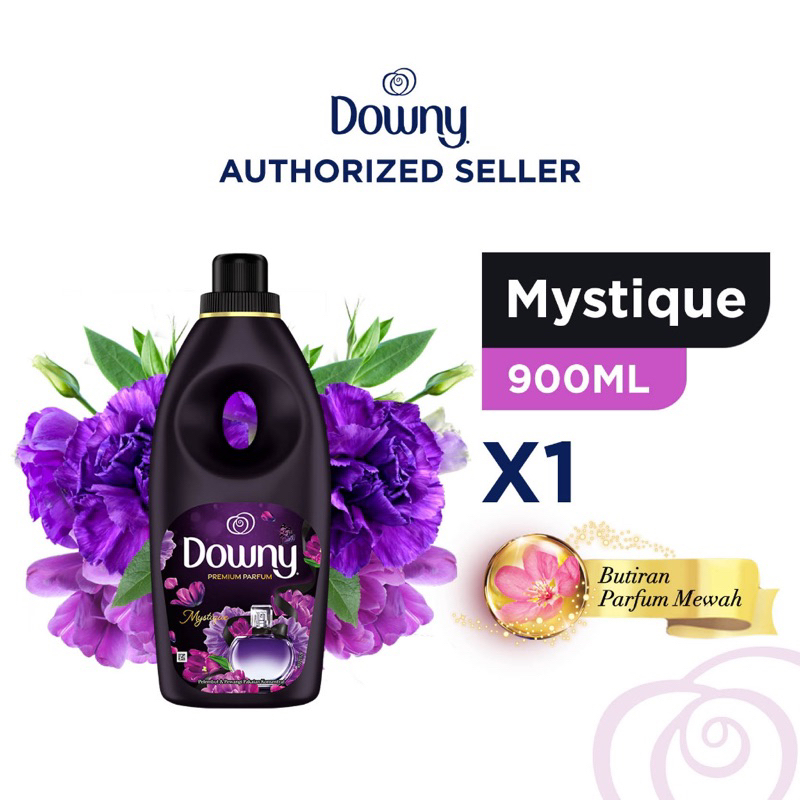Jual Downy Pelembut dan Pewangi Pakaian Konsentrat Mystique Botol 900 ml | Shopee Indonesia
