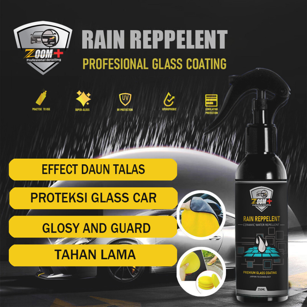 Jual ZOOM PLUS -Glass coating dan rain reppelent - (mencegah jamur kaca ...