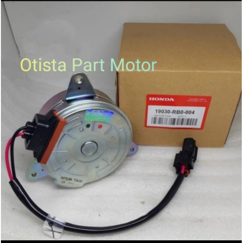 Jual motor fan radiator honda jazz rs brio hrv freed city 19030-RBO-004 original | Shopee Indonesia