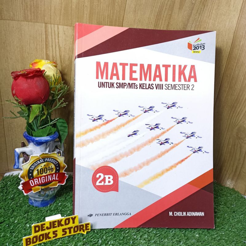 Jual Matematika 2b kelas 8 erlangga | Shopee Indonesia
