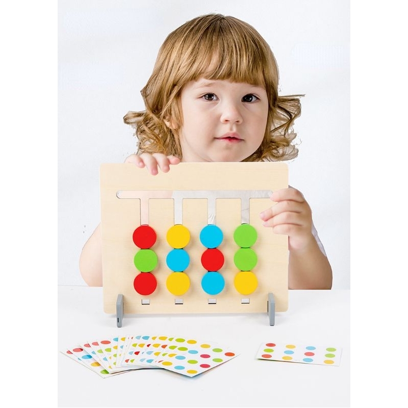 Jual Mainan edukasi anak / LOGIC GAME / DINOSAUR LOGIC GAME / FOUR ...