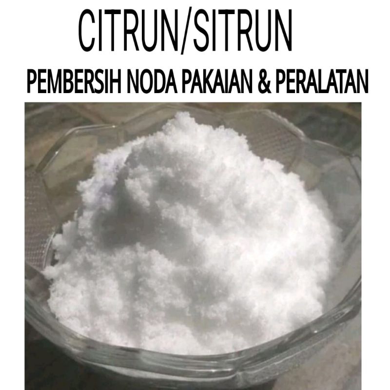 Jual Citrun acid / Sitrun Pembersih Noda Pakaian dan Barang TOP ...