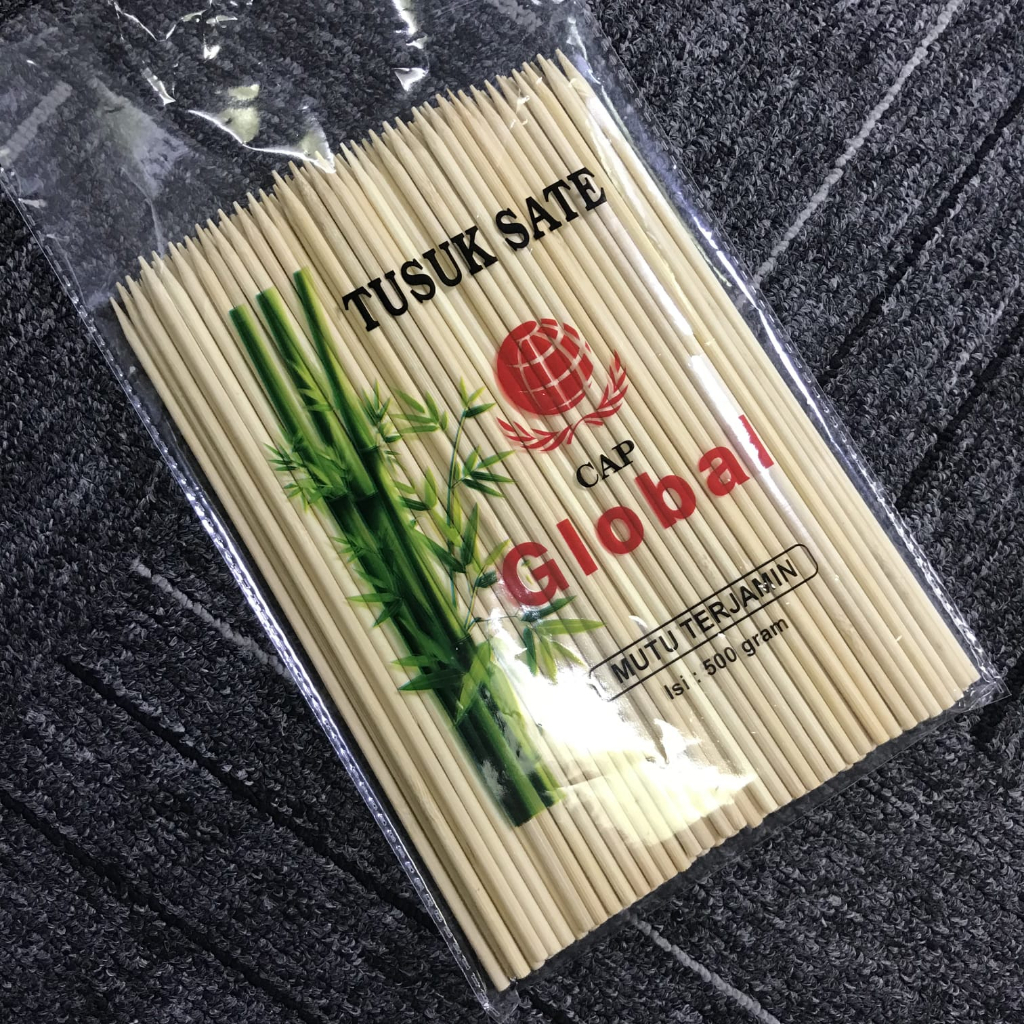 Jual COD- HM- LIDI SATE Merk Global / TUSUK SATE / LIDI BUCKET BUNGA ...