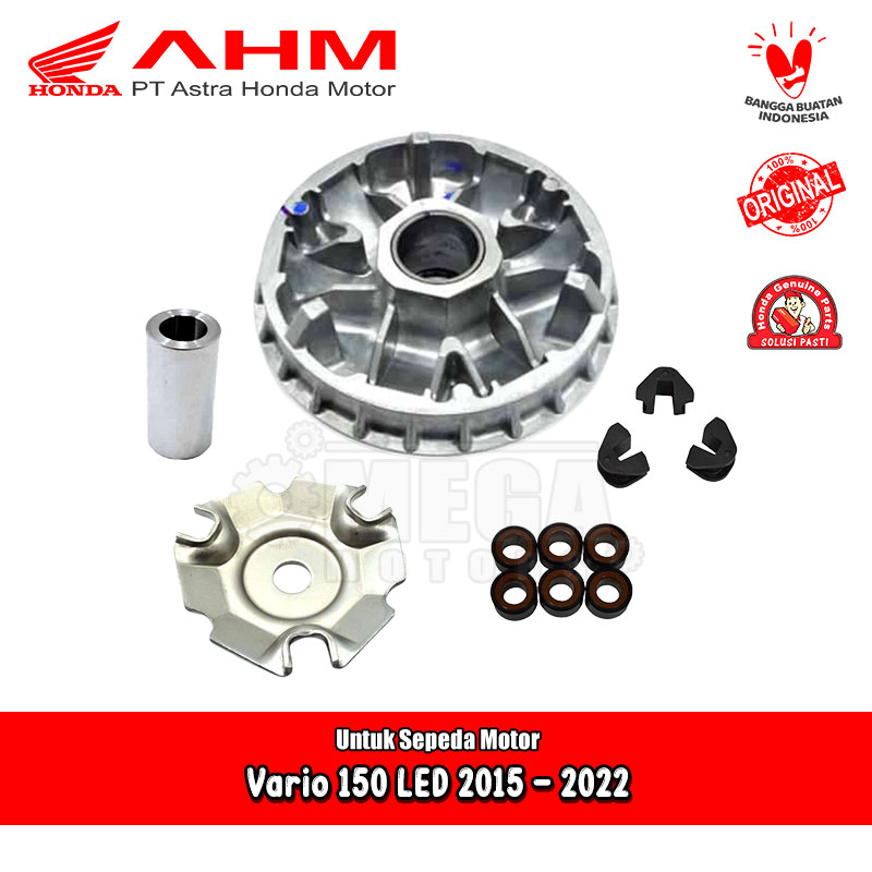 Jual Rumah Roller Face Comp Komplit Set Honda Vario 150 LED Old New LED Original AHM 22110-K36 ...
