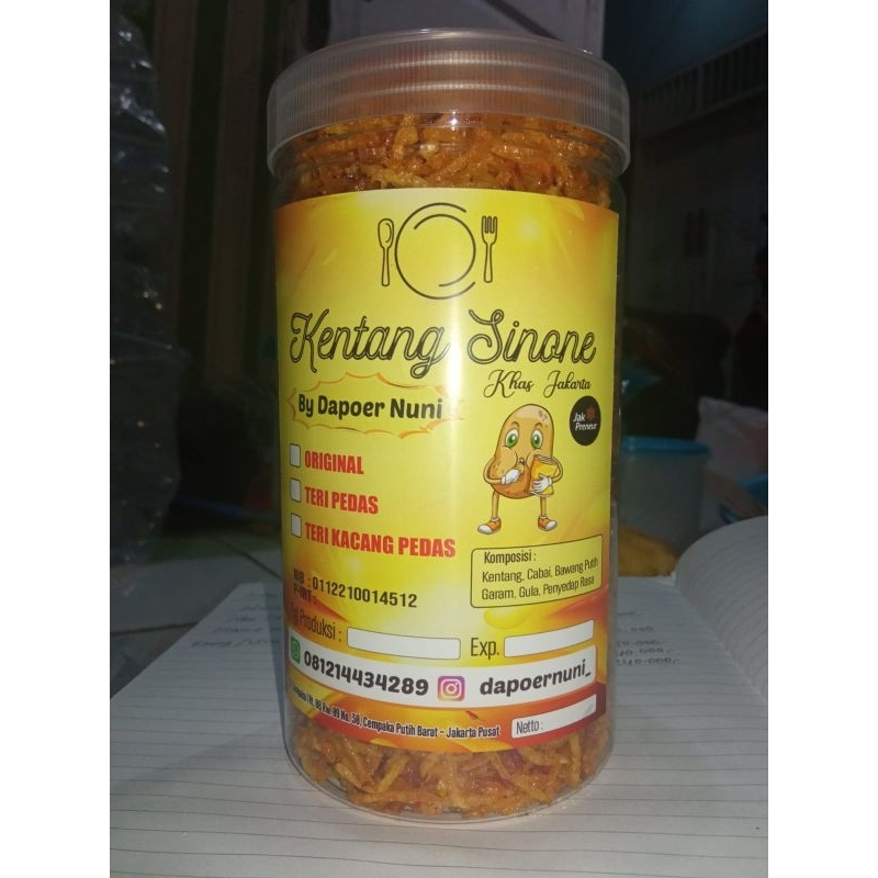 Jual KENTANG MUSTOFA TOPLES TABUNG 1L (TANPA BAHAN CAMPURAN DAN ...