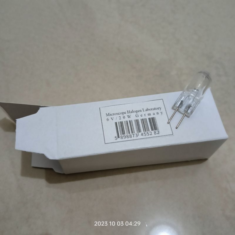 Jual Halogen putih dan kuning 6V Bohlamp Alat Medis Olympus Zeiss ...