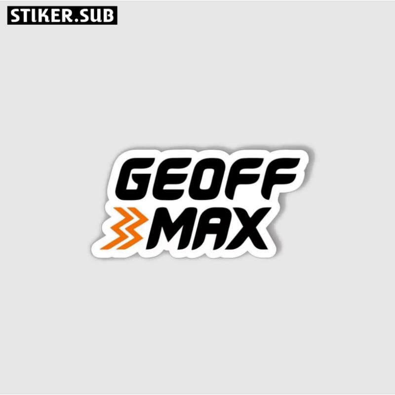 Jual stiker sticker brand geoff max | Shopee Indonesia