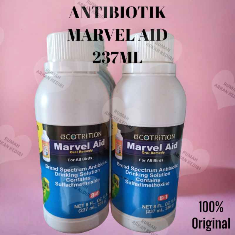 Jual MARVEL AID ANTIBIOTIK BURUNG 237mL | Shopee Indonesia