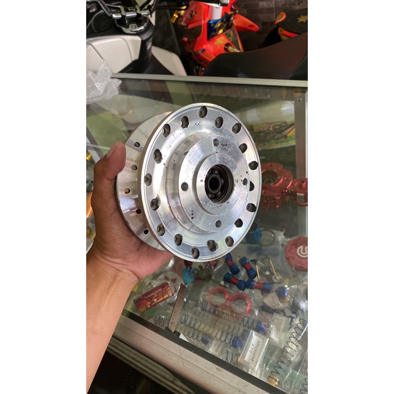Jual tromol depan mocin sym original custom disc yamaha | Shopee Indonesia