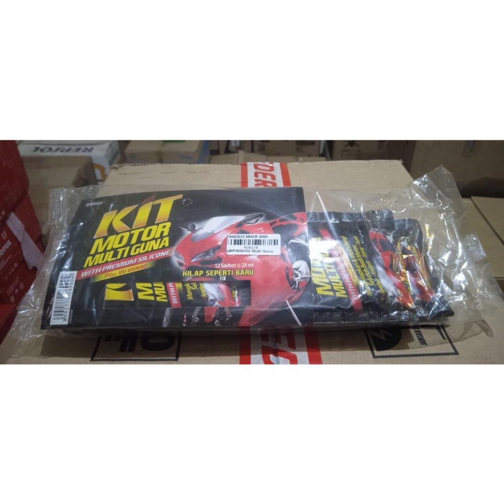 Jual KIT MULTIGUNA SACHET 25 ML PENGKILAP BODI KIT POLES | Shopee Indonesia