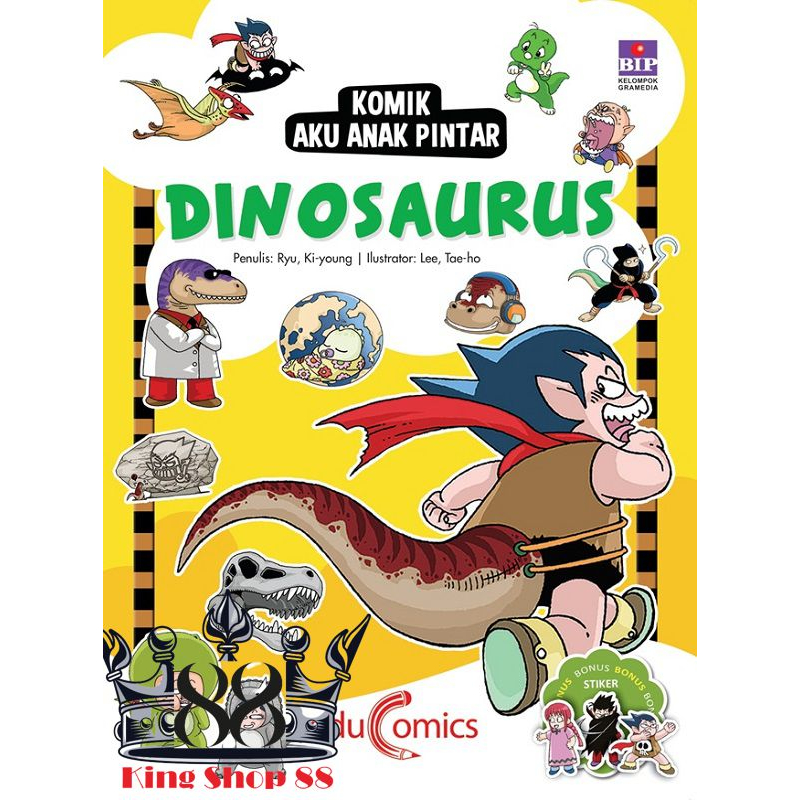 Jual Buku Komik cerita anak Komik Aku Anak Pintar : Dinosaurus | Shopee ...