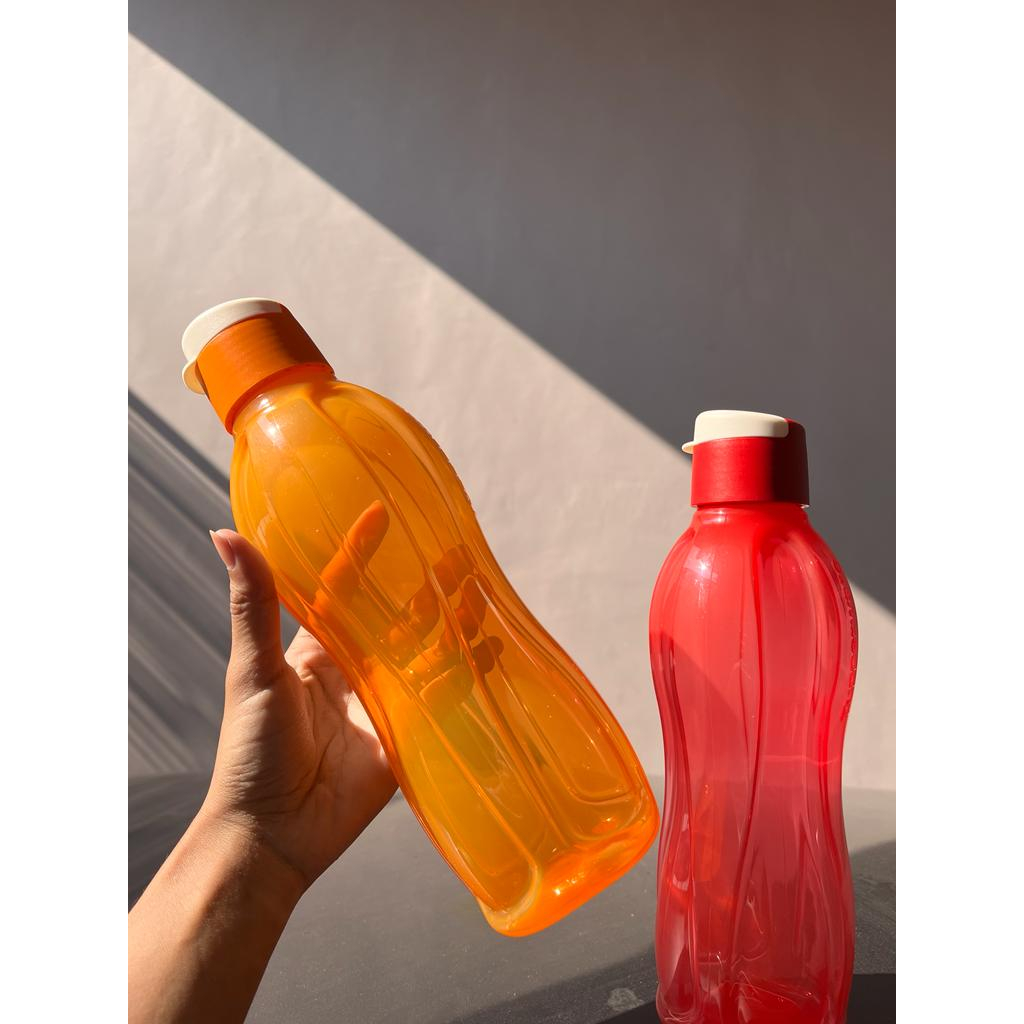 Jual Botol minum eco bottle 750 ml flip Tupperware polos ecer | Shopee ...