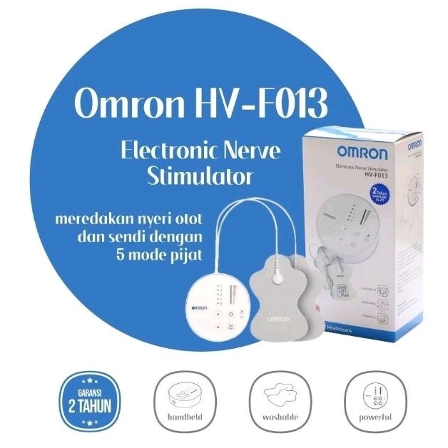 Jual OMRON HV-F013 Alat Pijat Elektrik Metode TENS Pijat On the Go | Shopee Indonesia