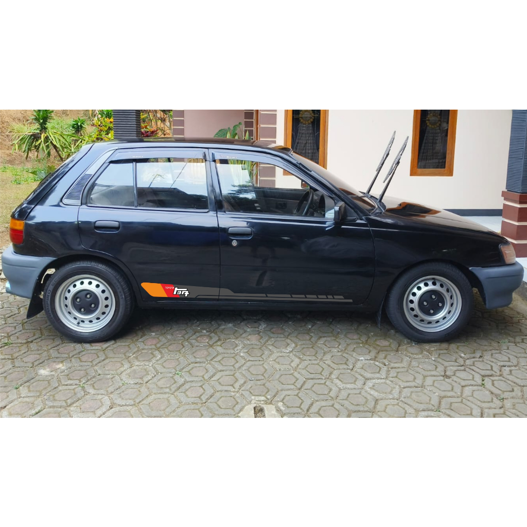 Jual cutting sticker mobil toyota starlet minimalis | Shopee Indonesia