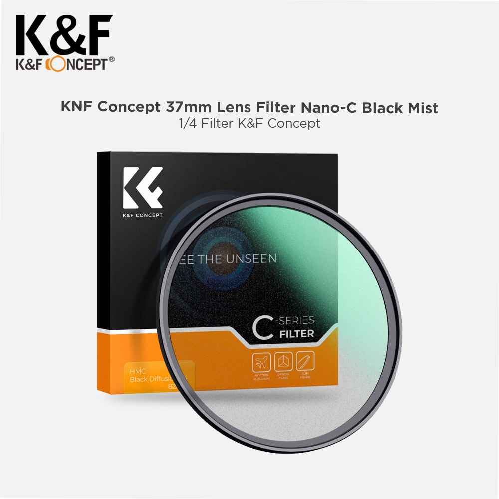 Jual K&F Concept Lens Filter Nano-C Black Mist 1/4 Filter - Variant ...