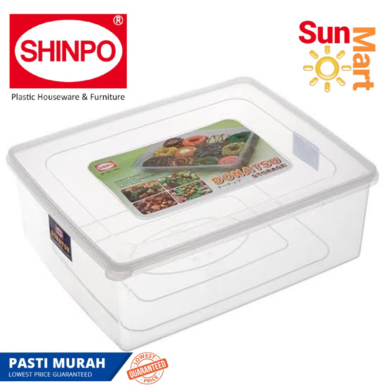 Jual TEMPAT DONAT BOX DONAT SHINPO PLASTIK Tinggi / Donut Box Tebal ...