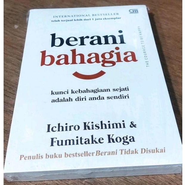 Jual buku berani bahagia karangan ichiro kishimi | Shopee Indonesia