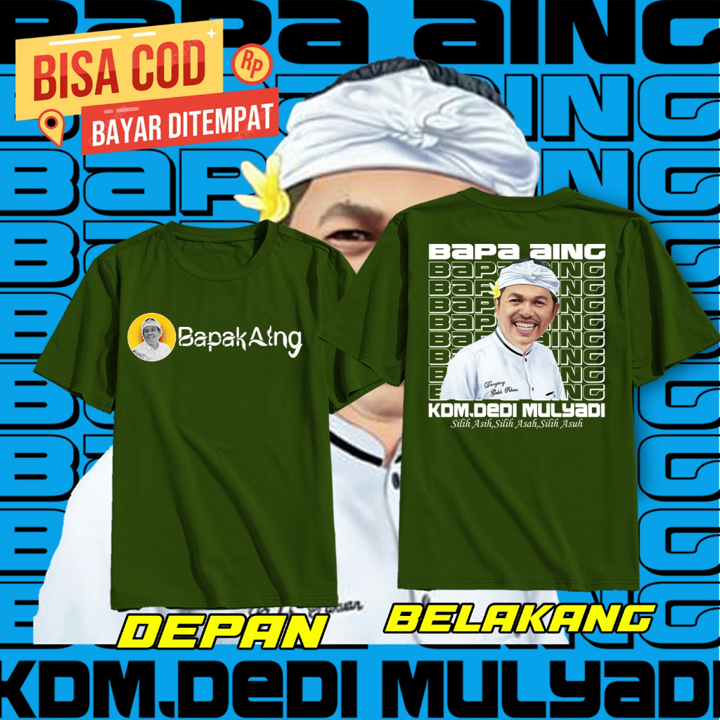 Jual 3BEE store T-SHIRT KAOS KDM KANG DEDI MULYADI BAPA AING | KAOS ... Jual 3BEE store T-SHIRT KAOS KDM KANG DEDI MULYADI BAPA AING | KAOS ...