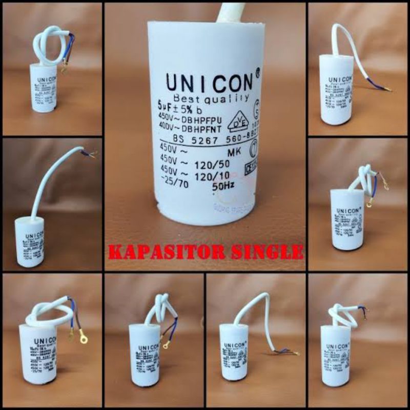 Jual Kapasitor 5uf mesin cuci 5 mikro Capasitor 5uf mikro | Shopee ...