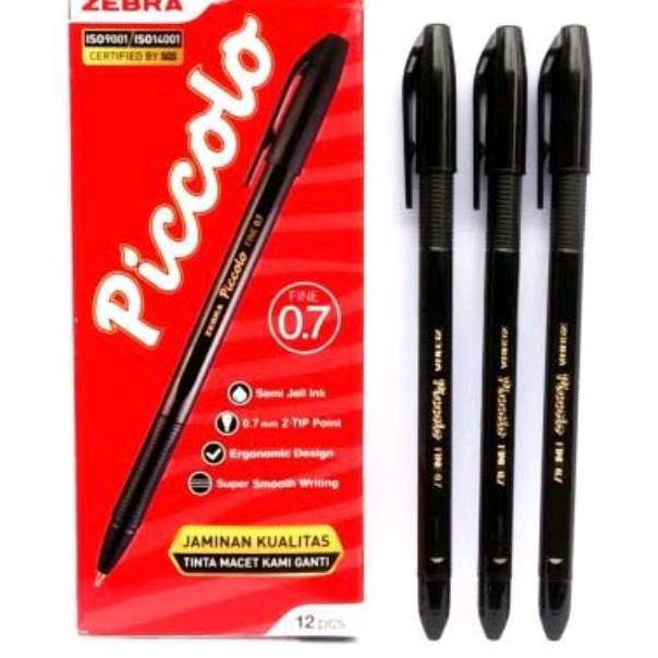 Jual pena zebra piccolo 0.5 | Shopee Indonesia