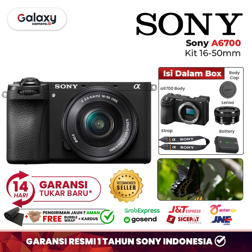 Jual Sony A6700 Kit 16-50mm Camera Mirrorless A 6700 16 50mm Garansi ...