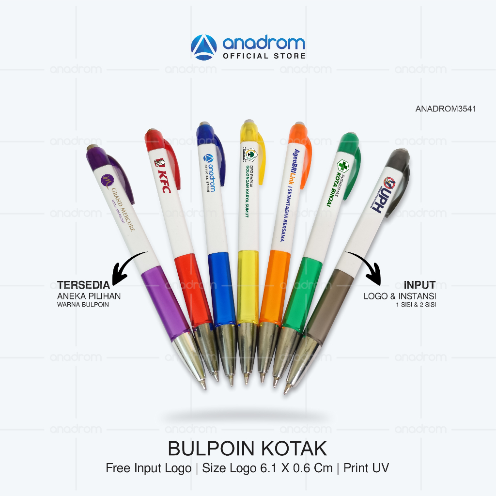 Jual Bulpoin Custom UV Print | Souvenir Pulpen | Cetak UV Pulpen ...