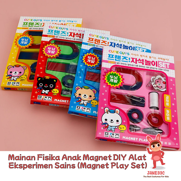 Jual Mainan Fisika Anak Magnet DIY Alat Eksperimen Sains (Magnet Play ...