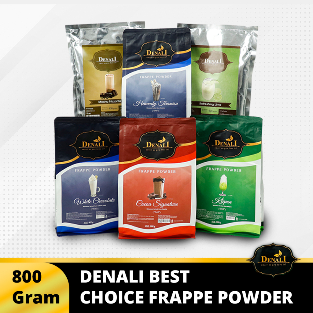Jual Denali Powder All Variant - Red Velvet, Matcha, Cookies n cream ...