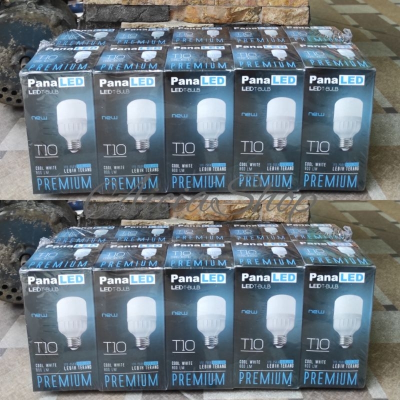 Jual LAMPU LED PANALED PREMIUM PAKET 10PCS 10W PUTIH | Shopee Indonesia