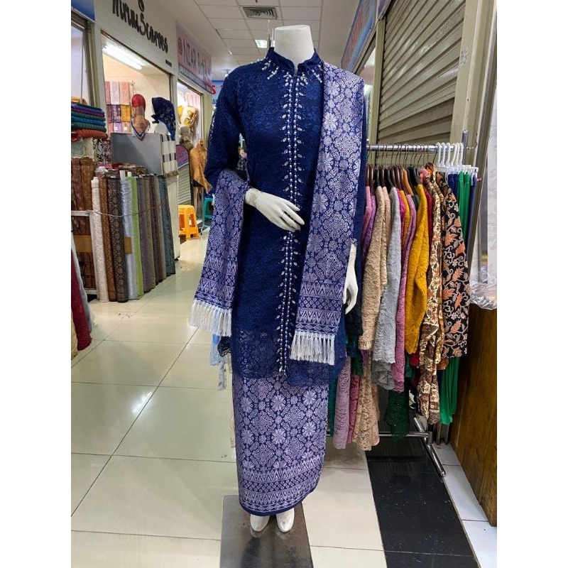 Jual SET KEBAYA BRUKAT PAYET SONGKET PALEMBANG | Shopee Indonesia
