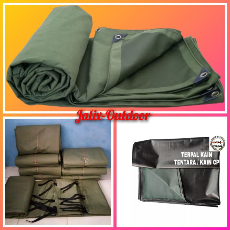 Jual Terpal kain Cv lapis karet,,terpal Jeep,,truk tentara ...