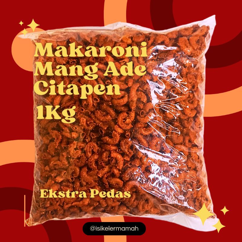 Jual MAKARONI MANG ADE CITAPEN TASIK ASLI 1KG | Shopee Indonesia