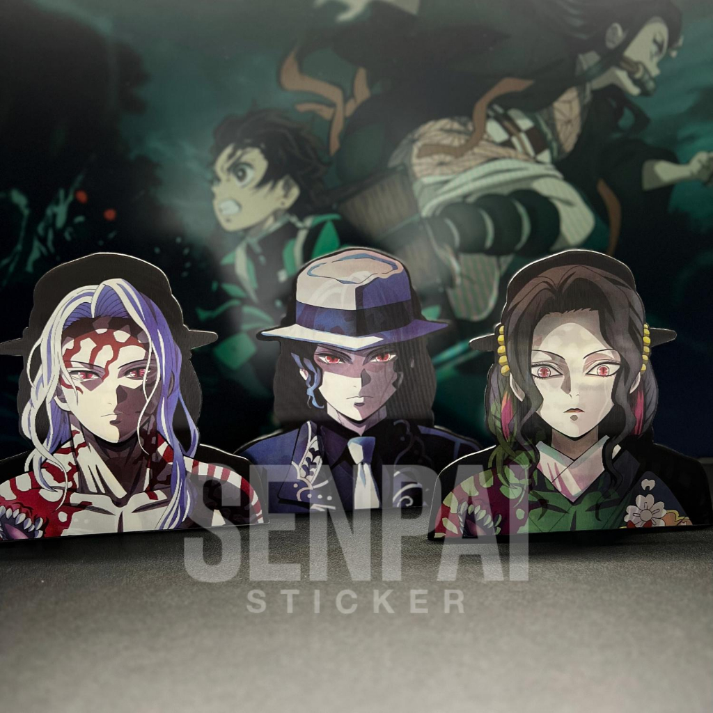 Jual Demon Slayer SENPAI STICKER Stiker Anime 3D TER MURAH Kimetsu no ...