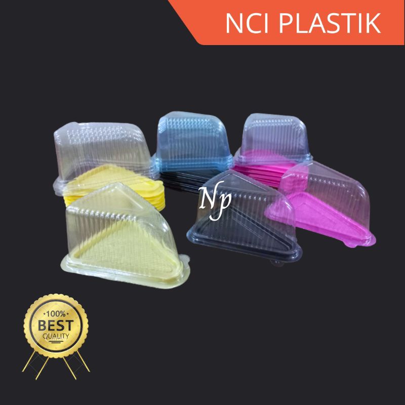 Jual MIKA SEGITIGA | TRAY CAKE SEGITIGA TEBAL[ ISI 50 ] | Shopee Indonesia