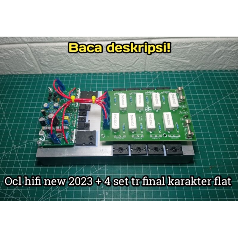 Jual Kit OCL hifi new 2024 + 4 set transistor final | Shopee Indonesia