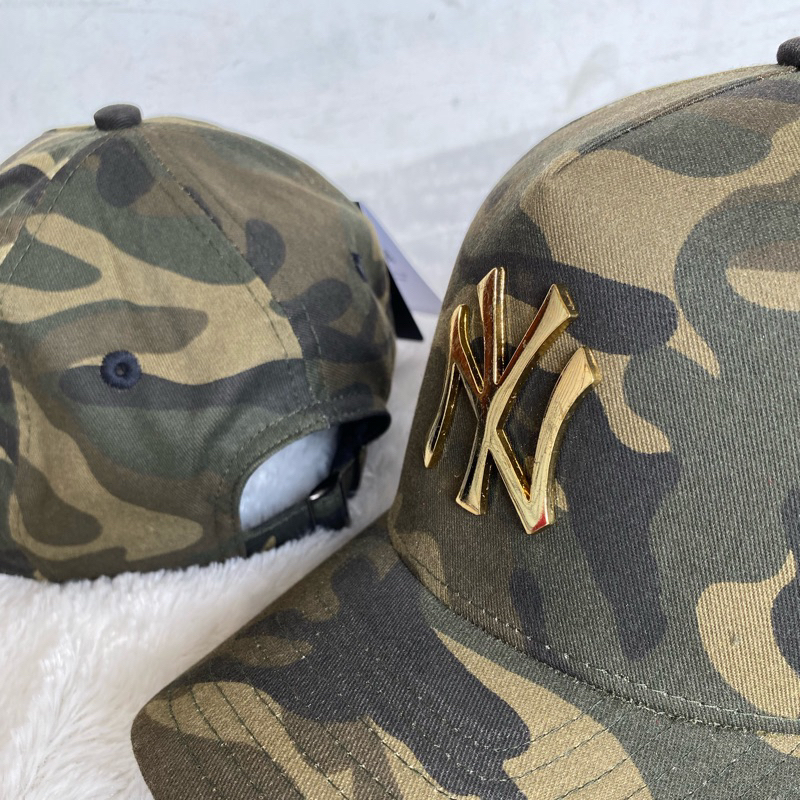 Jual TOPI NY ARMY LOGO GOLD BESI ORIGINAL PREMIUM | Shopee Indonesia